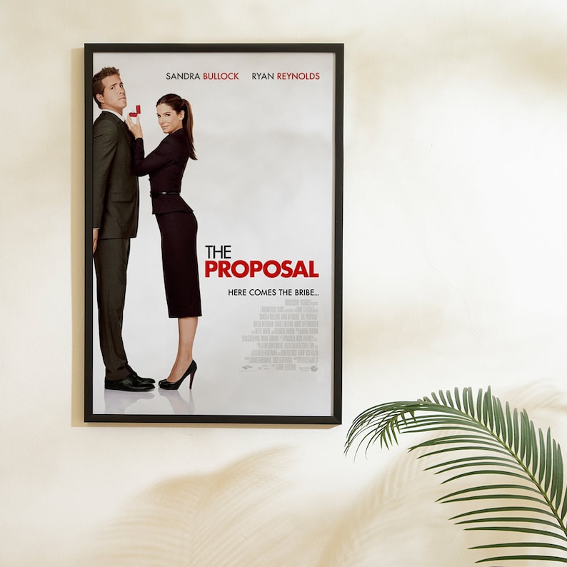 The Proposal Movie Poster Wall Art Home Decor Art Poster Gifts Vintage ...