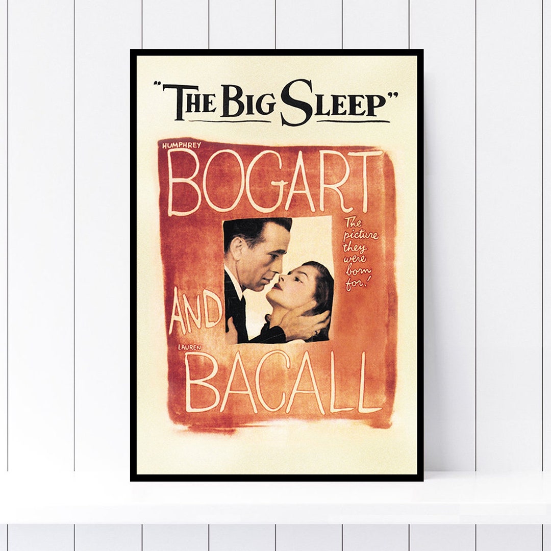 The Big Sleep Movie Poster Wall Art Home Decor Art Poster Gifts Vintage ...