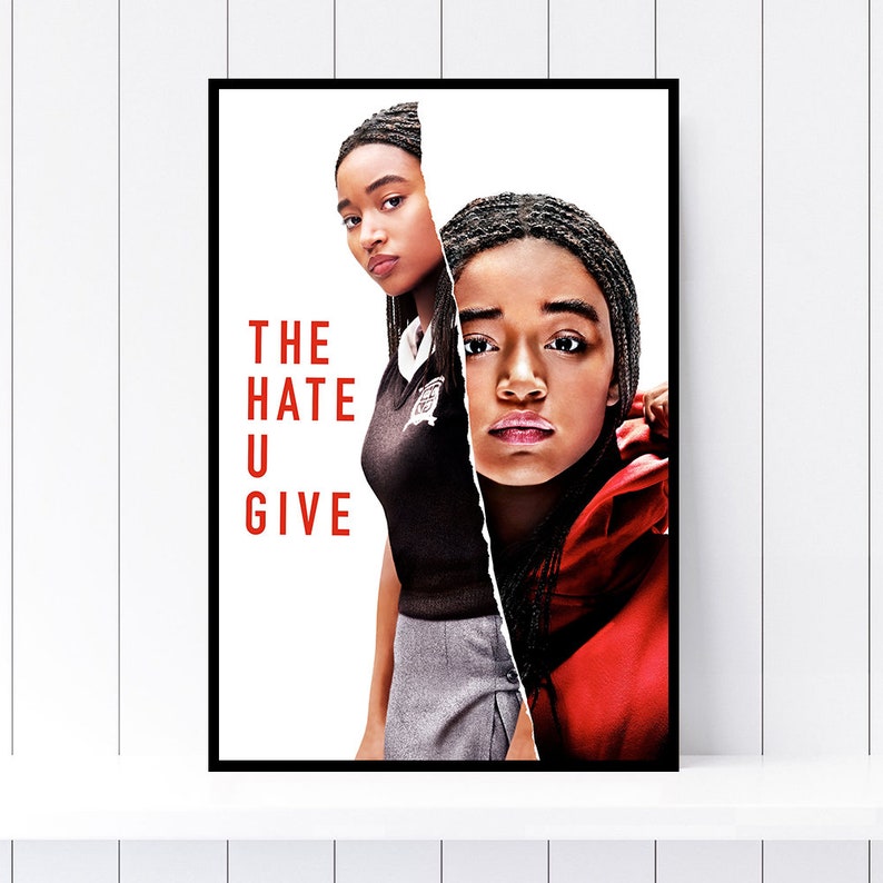 The Hate U Give Movie Poster, Wall Art Home Decor, Art Poster Gifts ...