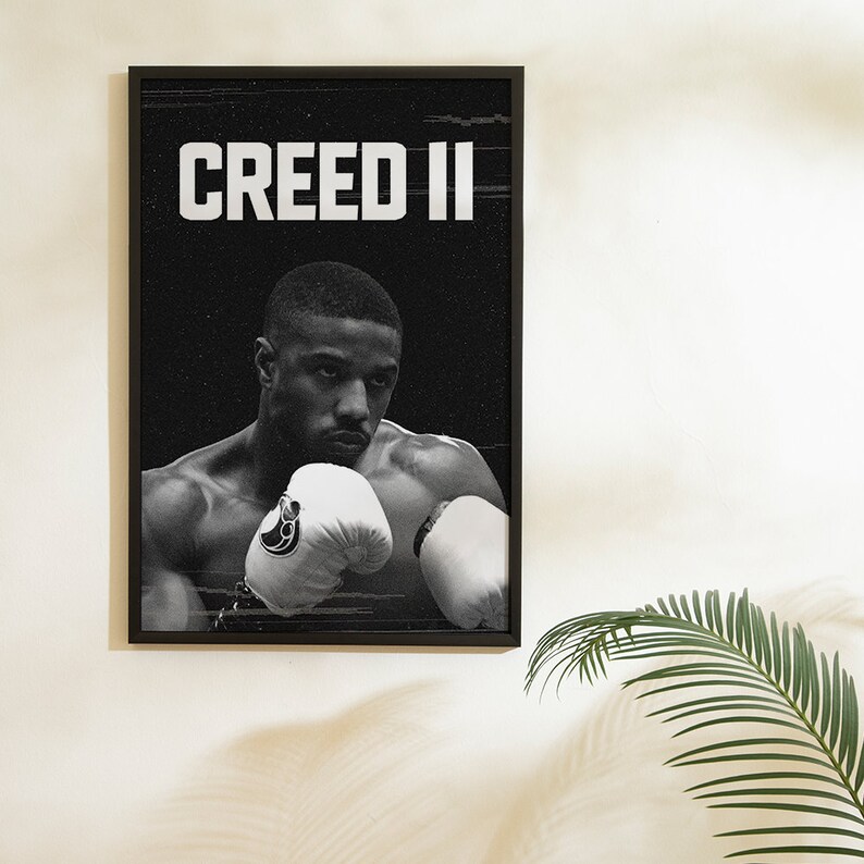 Creed II Movie Poster Wall Art Home Decor Art Poster Gifts Vintage ...