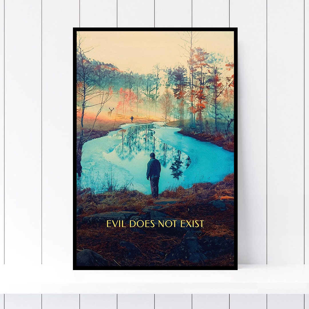 Evil Does Not Exist Movie Poster Wall Art Home Decor Art Poster Gifts Vintage Movie Collectibles ...