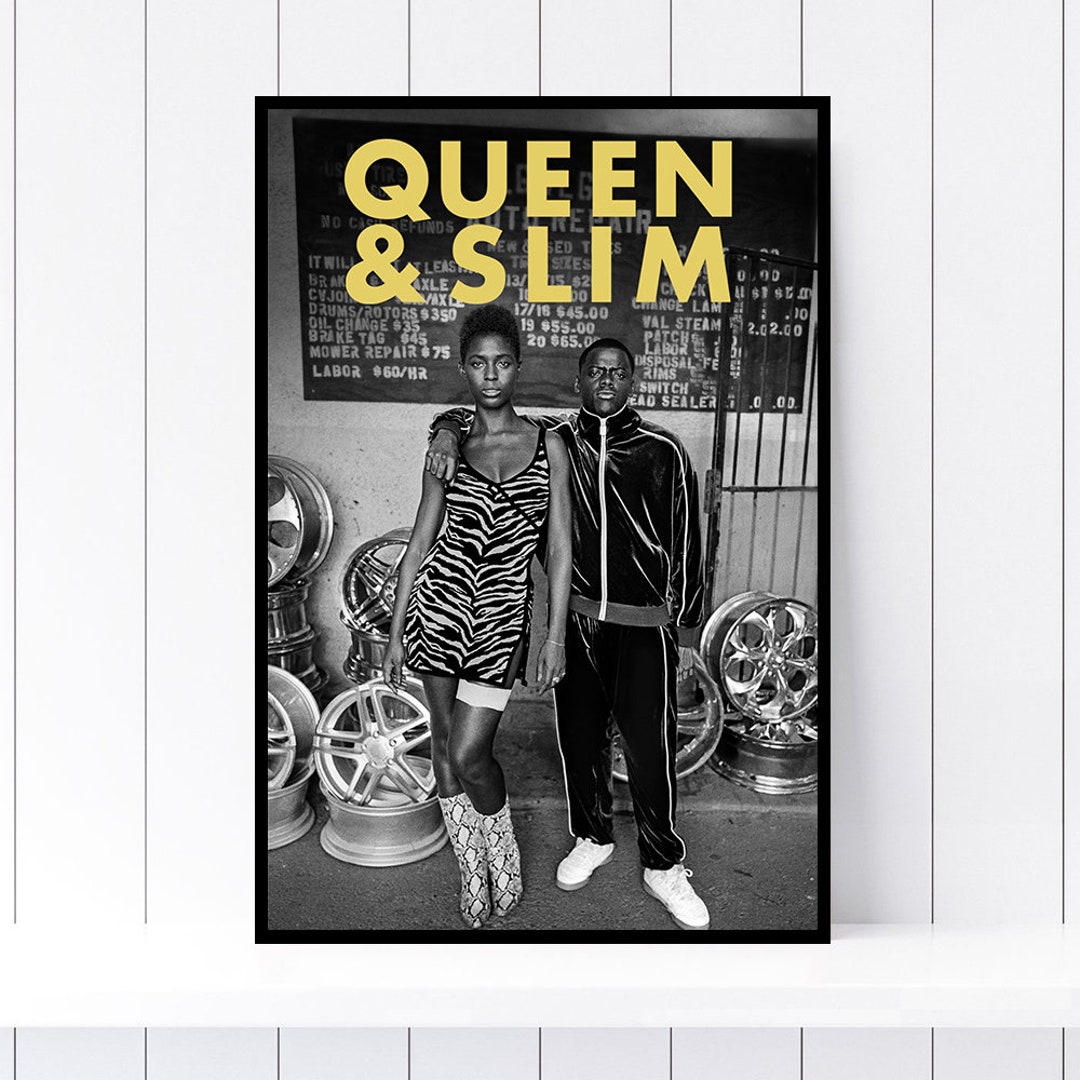 Queen & Slim Movie Poster Wall Art Home Decor Art Poster Gifts Vintage ...