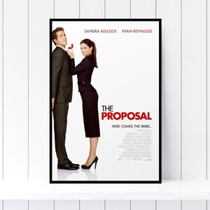 The Proposal Movie Poster Wall Art Home Decor Art Poster Gifts Vintage ...
