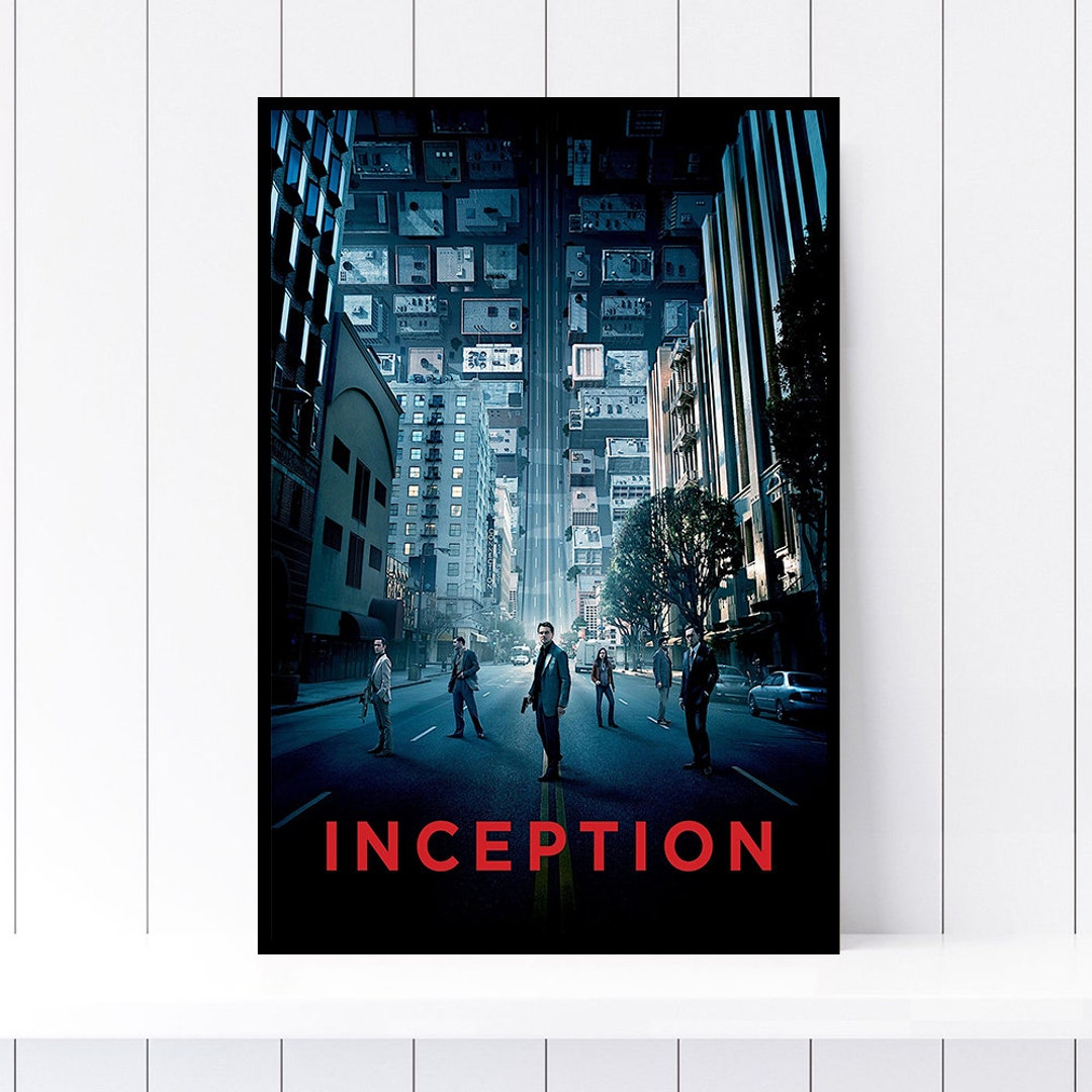 Inception Movie Poster, Wall Art Home Decor, Art Poster Gifts, Vintage ...