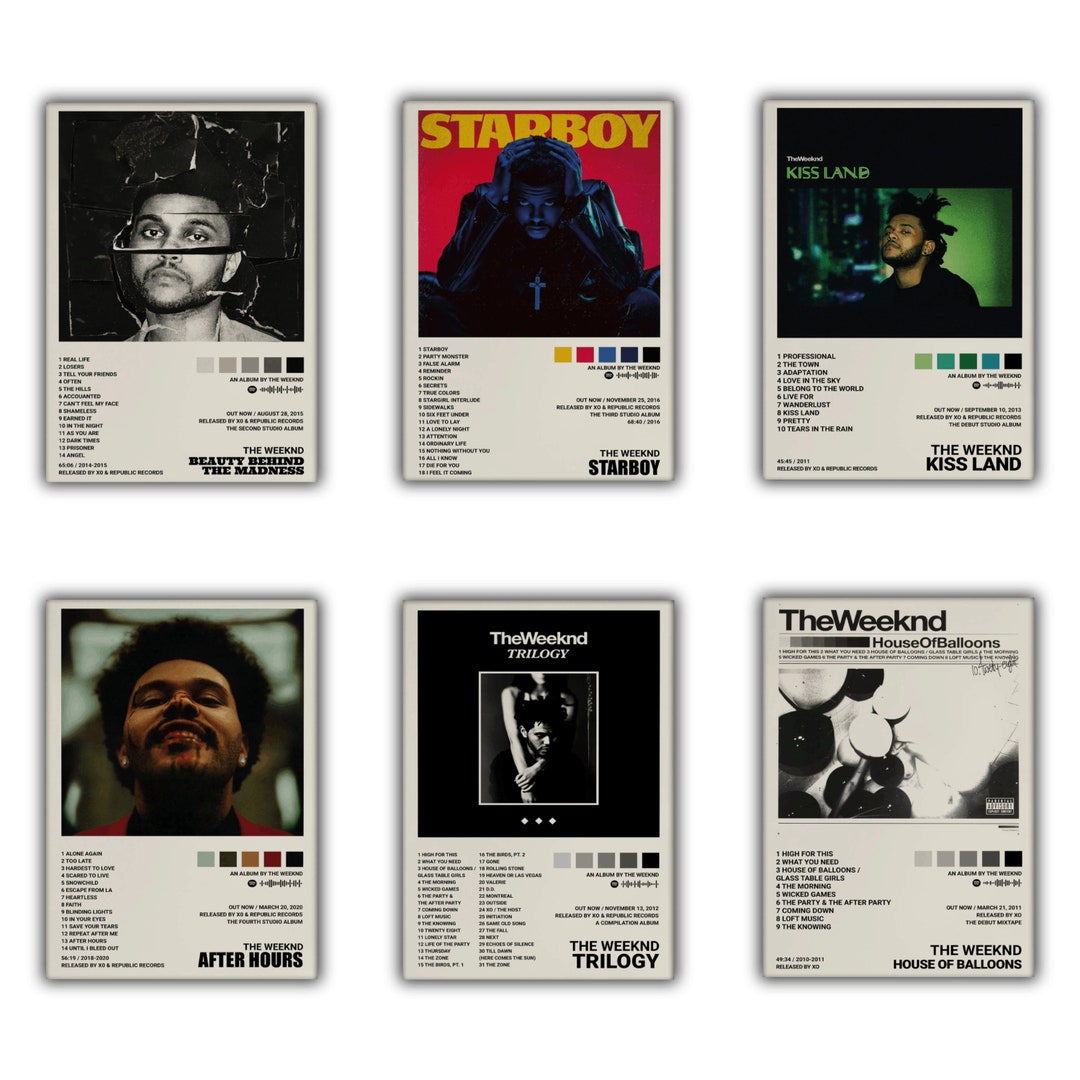 The Weeknd Posters the Weeknd Prints the Weeknd Merch the Weeknd Album ...