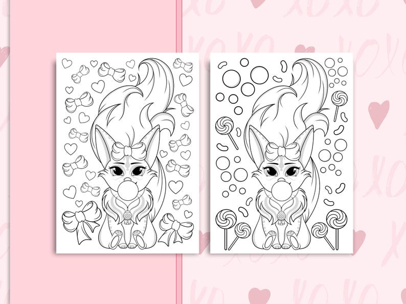 Cute Coloring Pages for Kids and Adults Great for Classrooms and ...