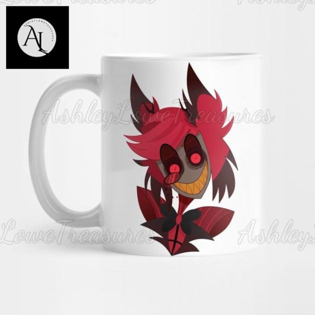 Alastor Hazbin Hotel Mug, Alastor Coffee Mug, Alastor Ceramic Mug ...