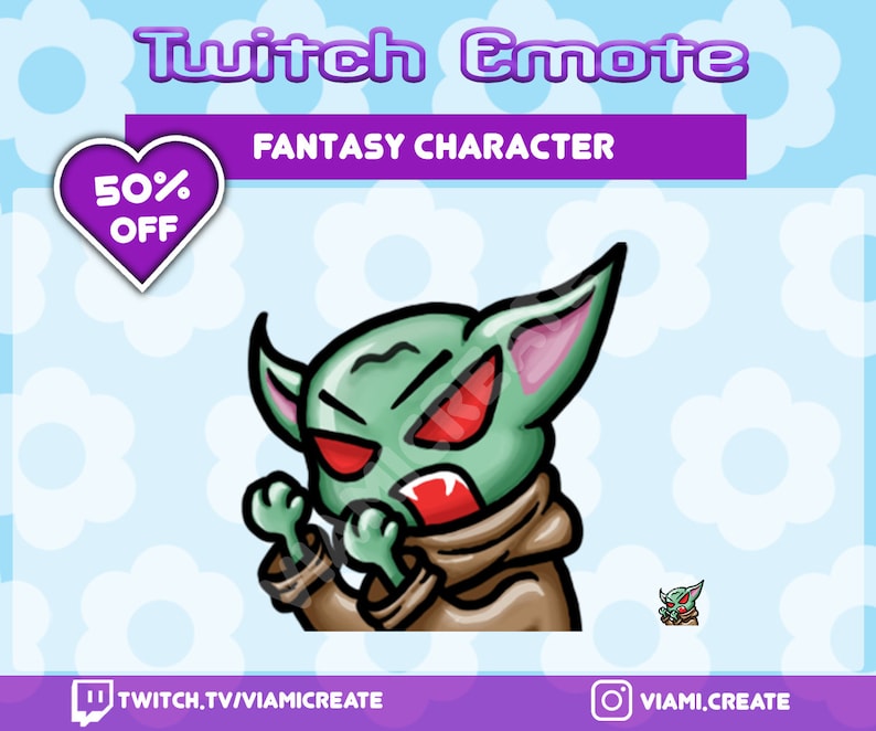Fantasy Character Rage Emote for Twitch, Stream, Discord - Etsy