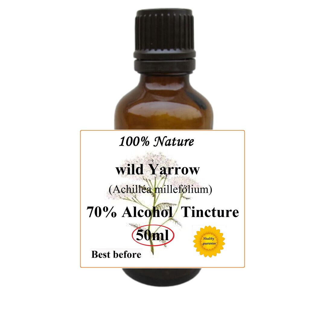 Wild Yarrow Herb Tincture / Natural Product - Etsy