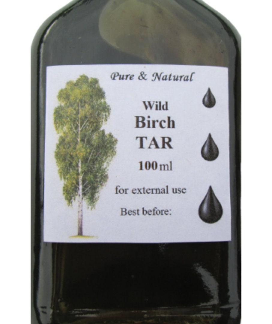 100ml Pure Tar / Natural Birch Tar / + Instructions on 7 Sheets! - Etsy