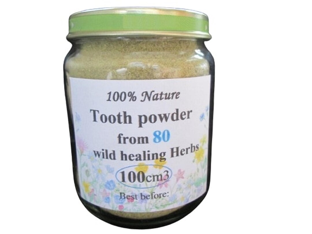 Tooth Powder From 80 Types of Wild Healing Herbs / Natural Product ...