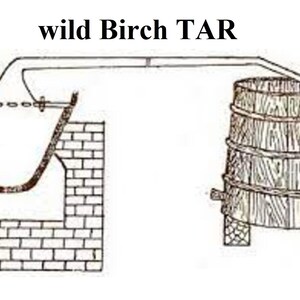 200ml Quality Birch Tar From Fresh Birch Bark / Unfiltered / Contains ...