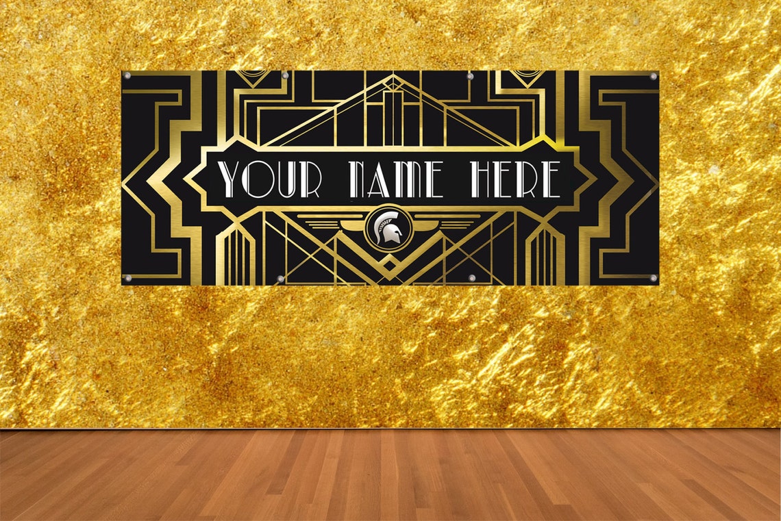 Custom Gatsby Party Banner 2ft X 5ft Vinyl Banner - Etsy