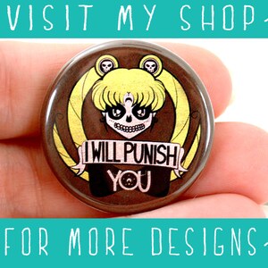 Moon Crystal Power Make-up Pin! - Etsy