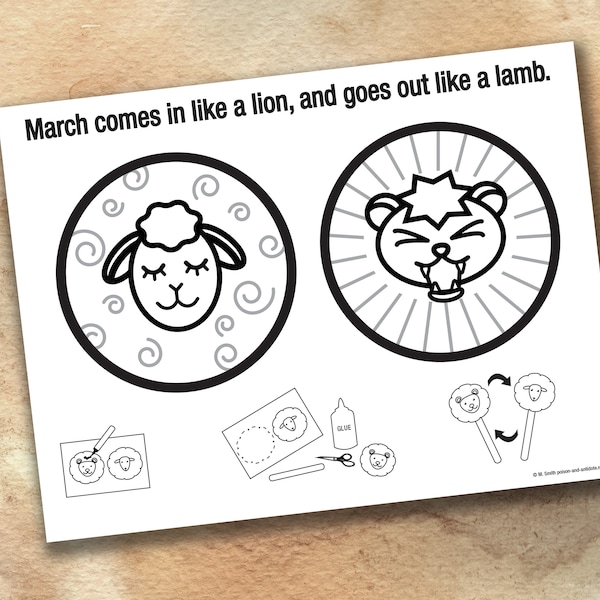 Lion and Lamb - Etsy