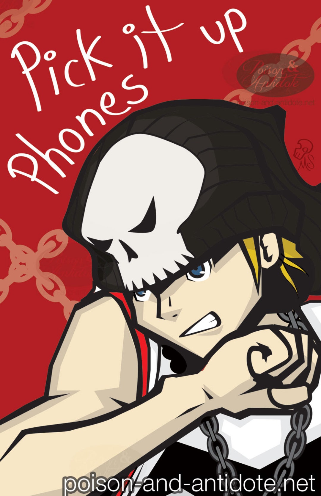 The Beat is ON Beat From TWEWY 11x17 tabloid Print - Etsy