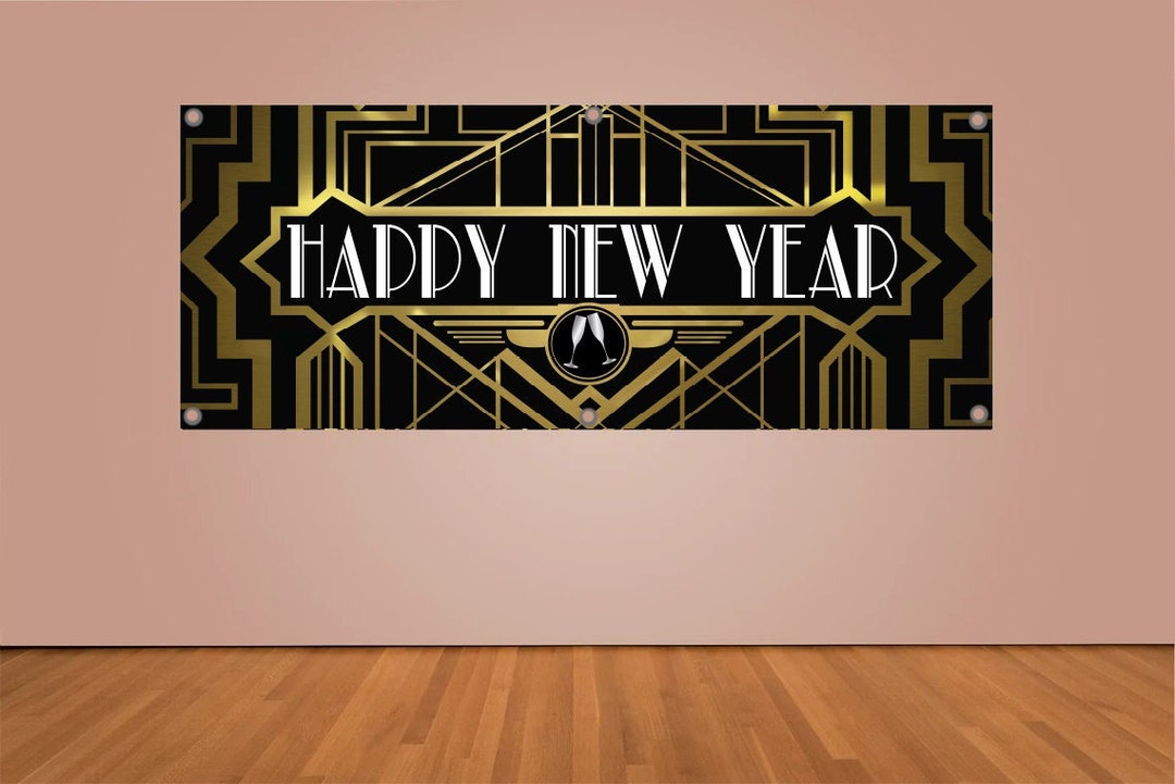 Custom Gatsby Party Banner 2ft X 5ft Vinyl Banner - Etsy
