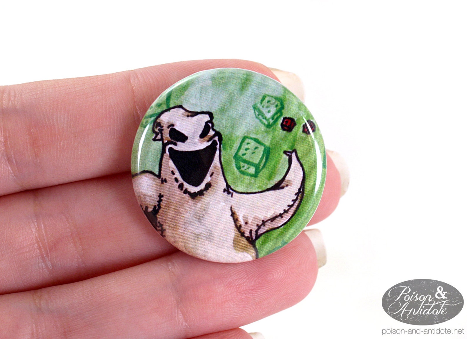 Roll the Dice 1.25 Pinback Button | Etsy