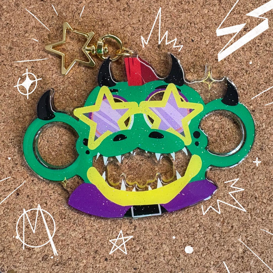 Monty montgomery Gator Fazduster Five Nights at Freddys, FNAF Key Charm ...