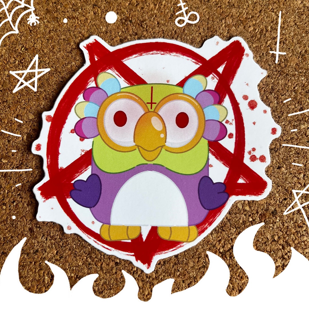 Evil Chattermax Bluey Sticker - Etsy