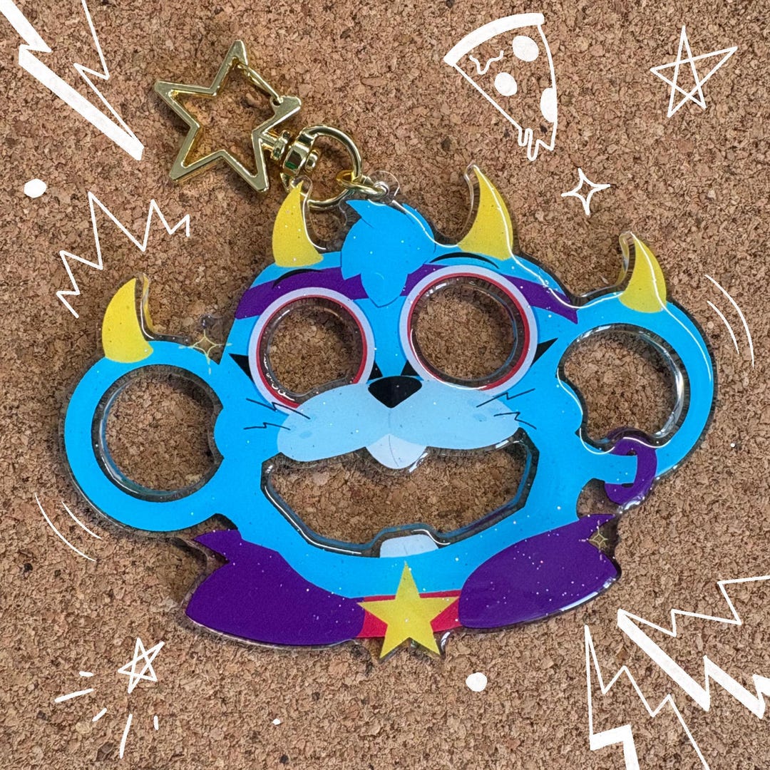 Glamrock Bonnie Fazduster Five Nights at Freddys, FNAF Key Charm - Etsy