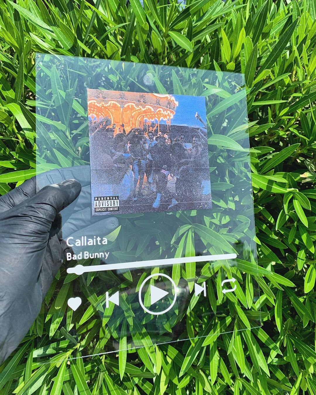 Custom Spotify Song Plaque - Acrylic Music Plaque - Photo Plaque ...