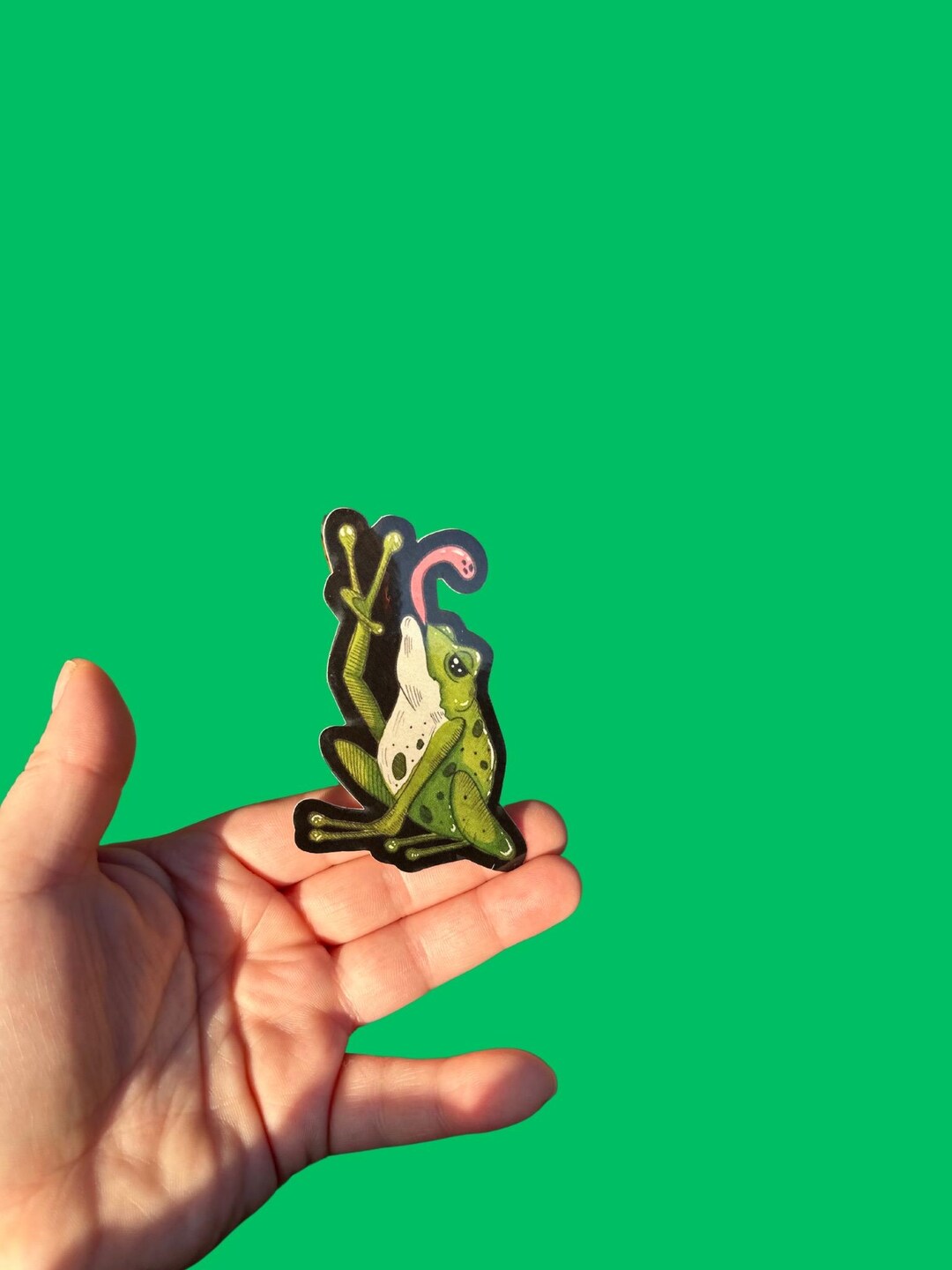 Sticker 2.60 X 3.00: El Frog - Etsy