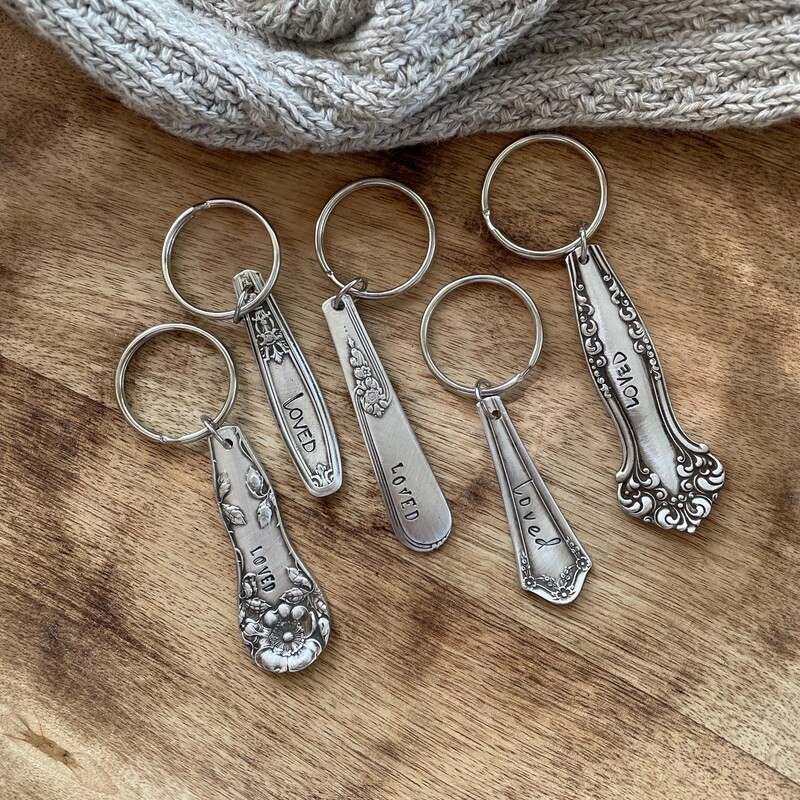 Spoon Key Ring - Etsy