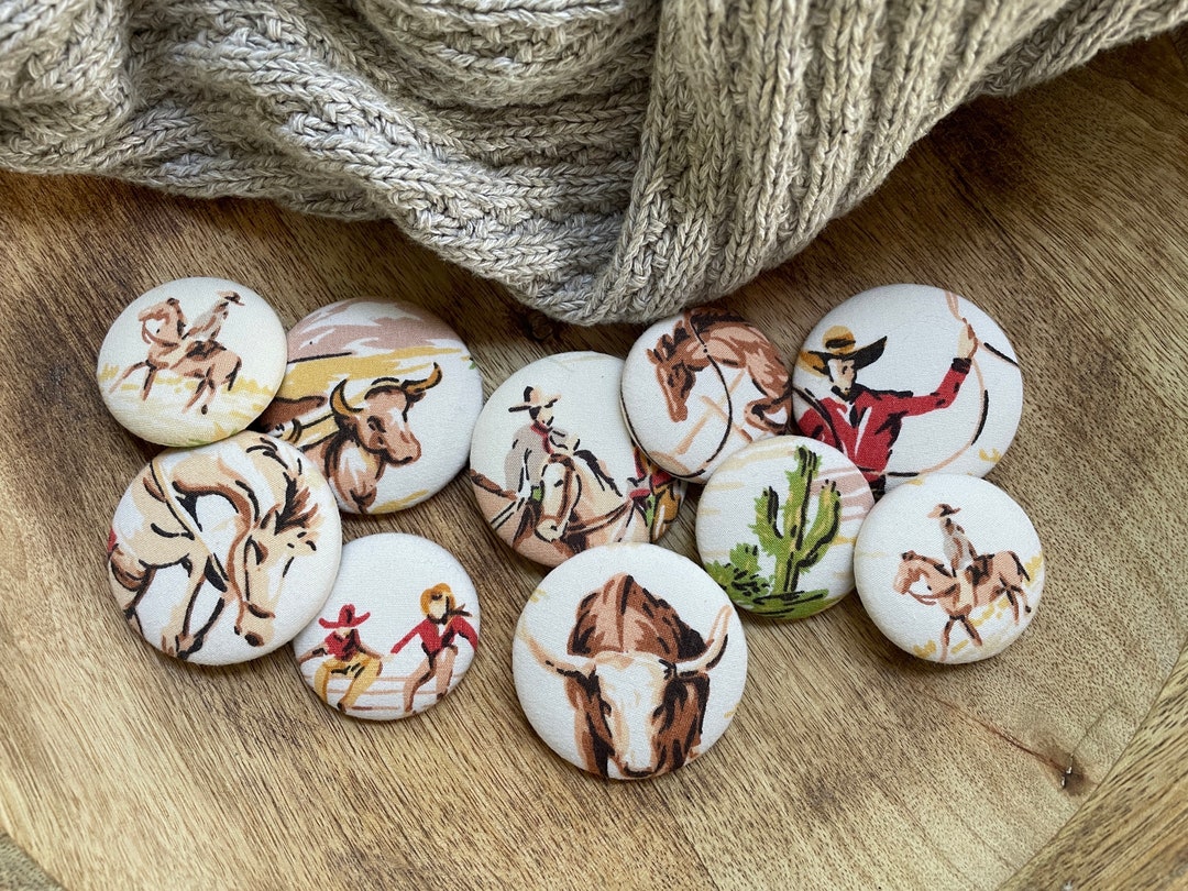 Button Magnet Sets- 10 Magnets-home on the Range-cowboys--message Board ...