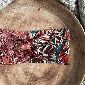 Twist Headband 8 Fabric Combination Choices-messy Hair-summer Wardrobe ...