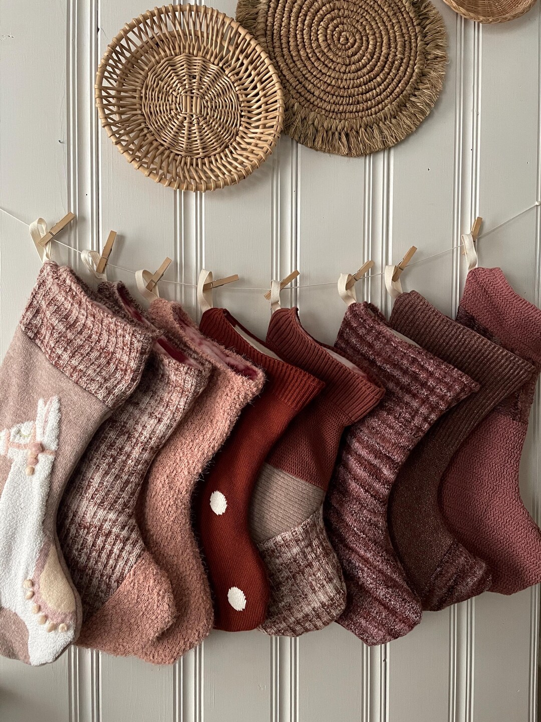 Boho Sweater Stockings-8 Designs to Choose From-repurposed Clothing ...