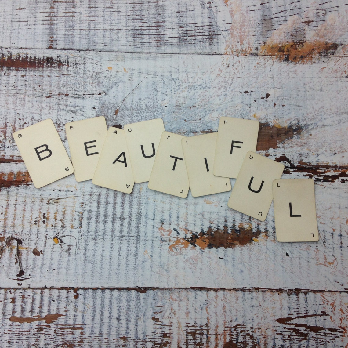 Vintage Alphabet Cards-probe Game Cards - Etsy