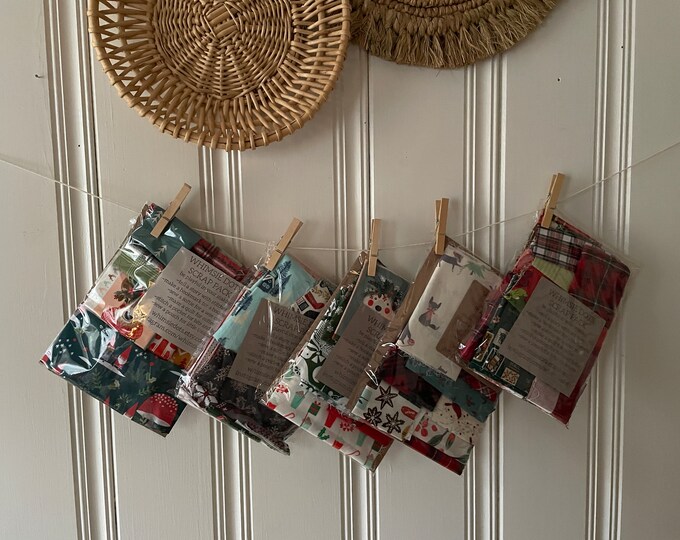 Scrap Fabric Pack-scrappy Love-make Fun Things-5 Ounces - Etsy