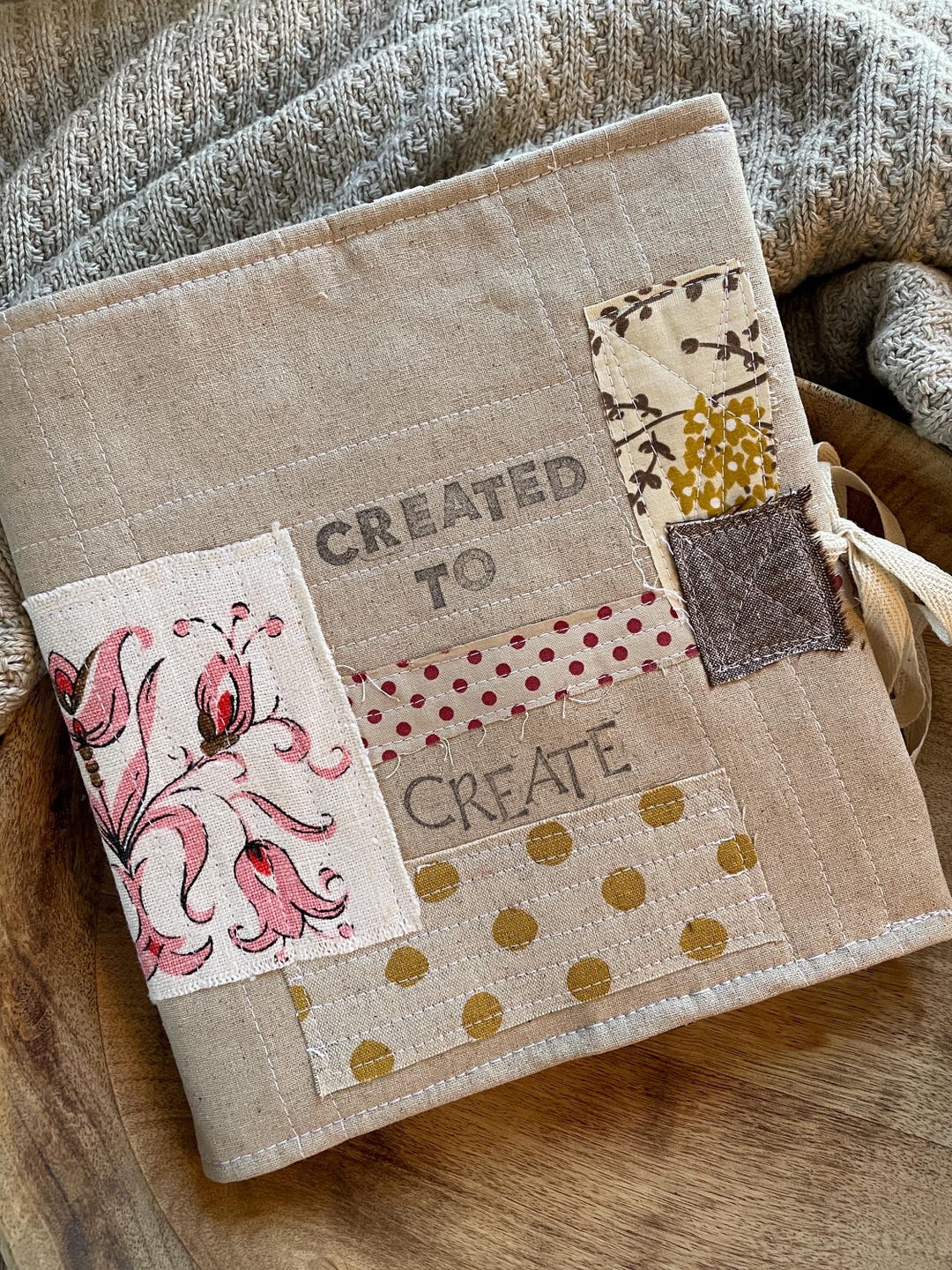 Quilted Sketchbook Cover- Watercolor Painting-doodle Book-reusable-writing-drawing-painting ...