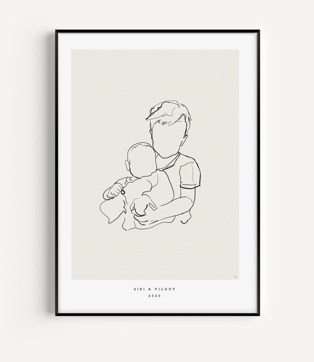 Family Portrait | Custom Line Art | Line Art Drawing | Custom Line ...