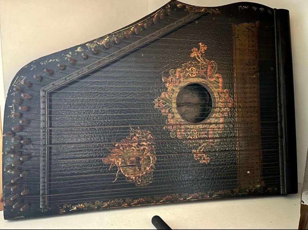 Zither Antique 1890 - Etsy
