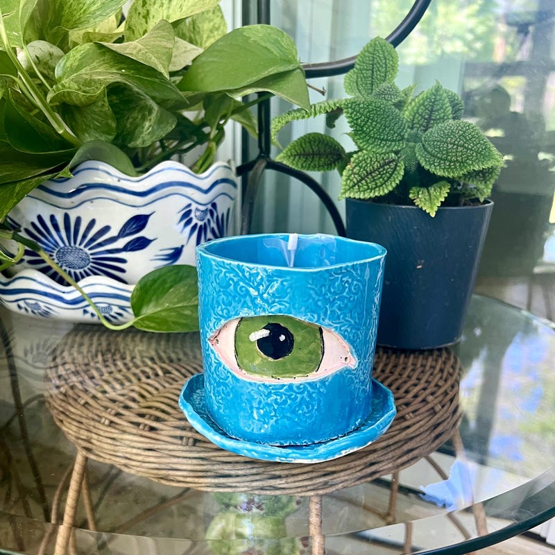 Art Pottery Planter - Etsy