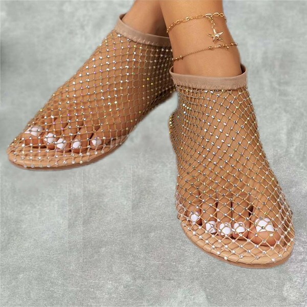 Rhinestone Sandals - Etsy