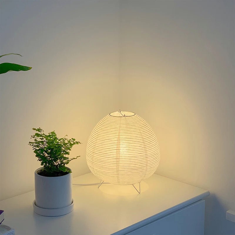 Japanese Akari Table Lamp, Rice Paper Lamp, Floor Lamp, Noguchi Lamp ...