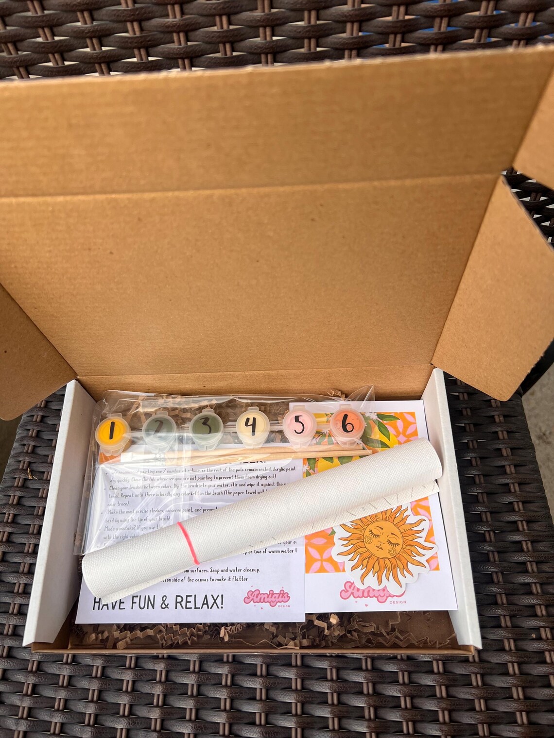 Nazar Evil Eye Paint by Number Kit DIY - Modern/ Classic Decorative ...