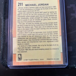 1991 Fleer All Star Team Michael Jordan #211 Chicago Bulls - Etsy