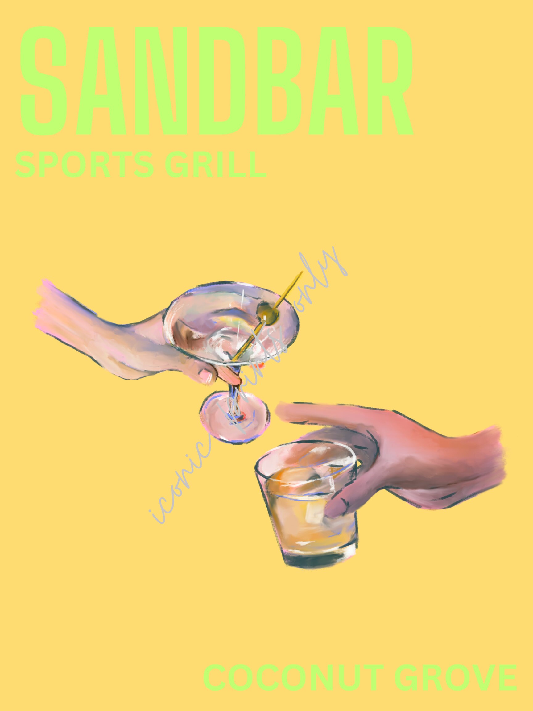 University of Miami Posters 6 Count - Etsy