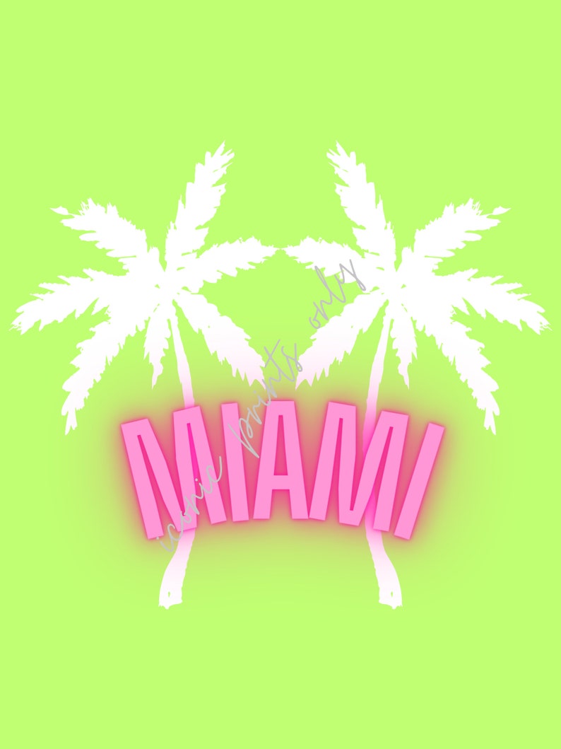 University of Miami Posters 6 Count - Etsy