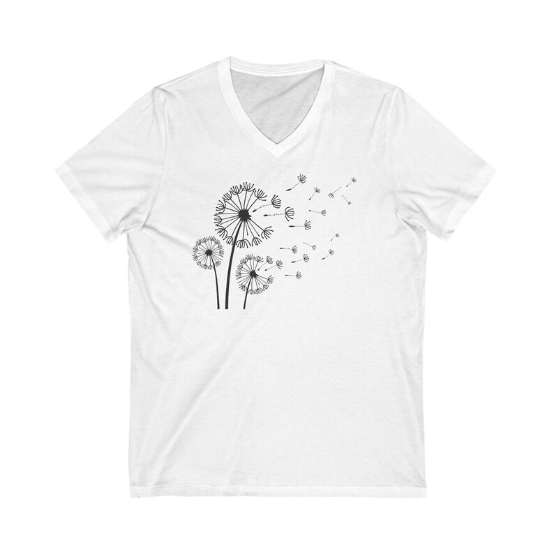 Subtle Anti Trump T-shirt, Political Anti Trump V-neck, Dandelion V ...