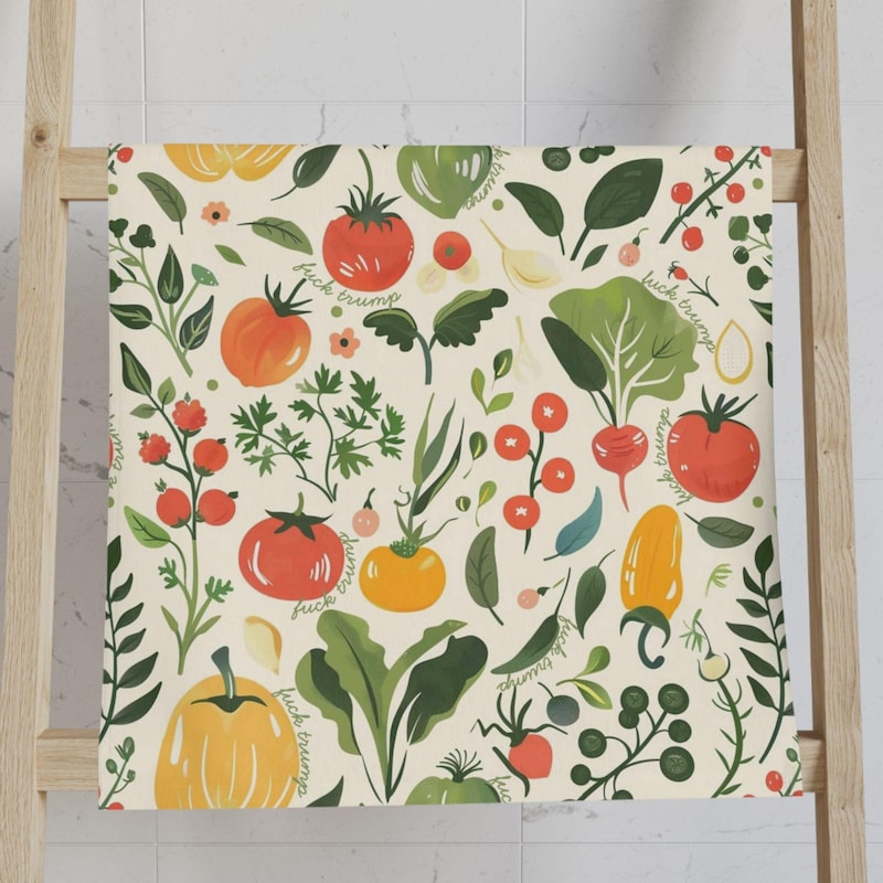 Subtle F Towel - Etsy