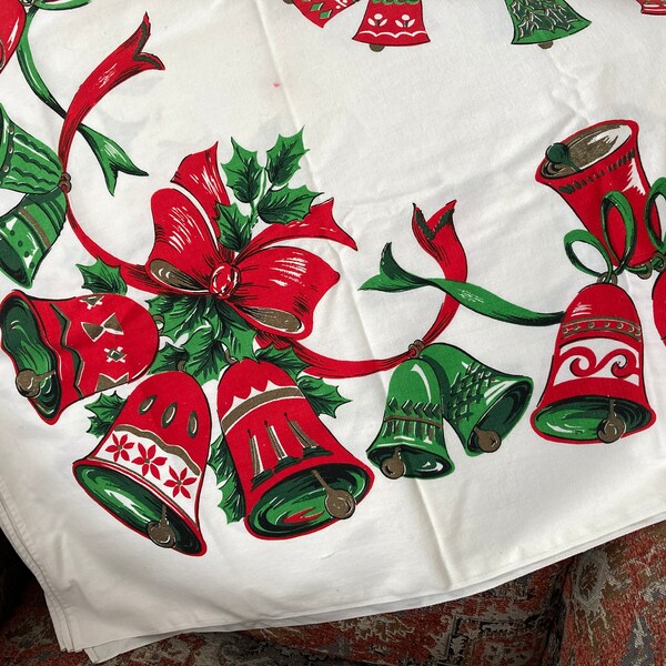 Christmas Tablecloth - Etsy