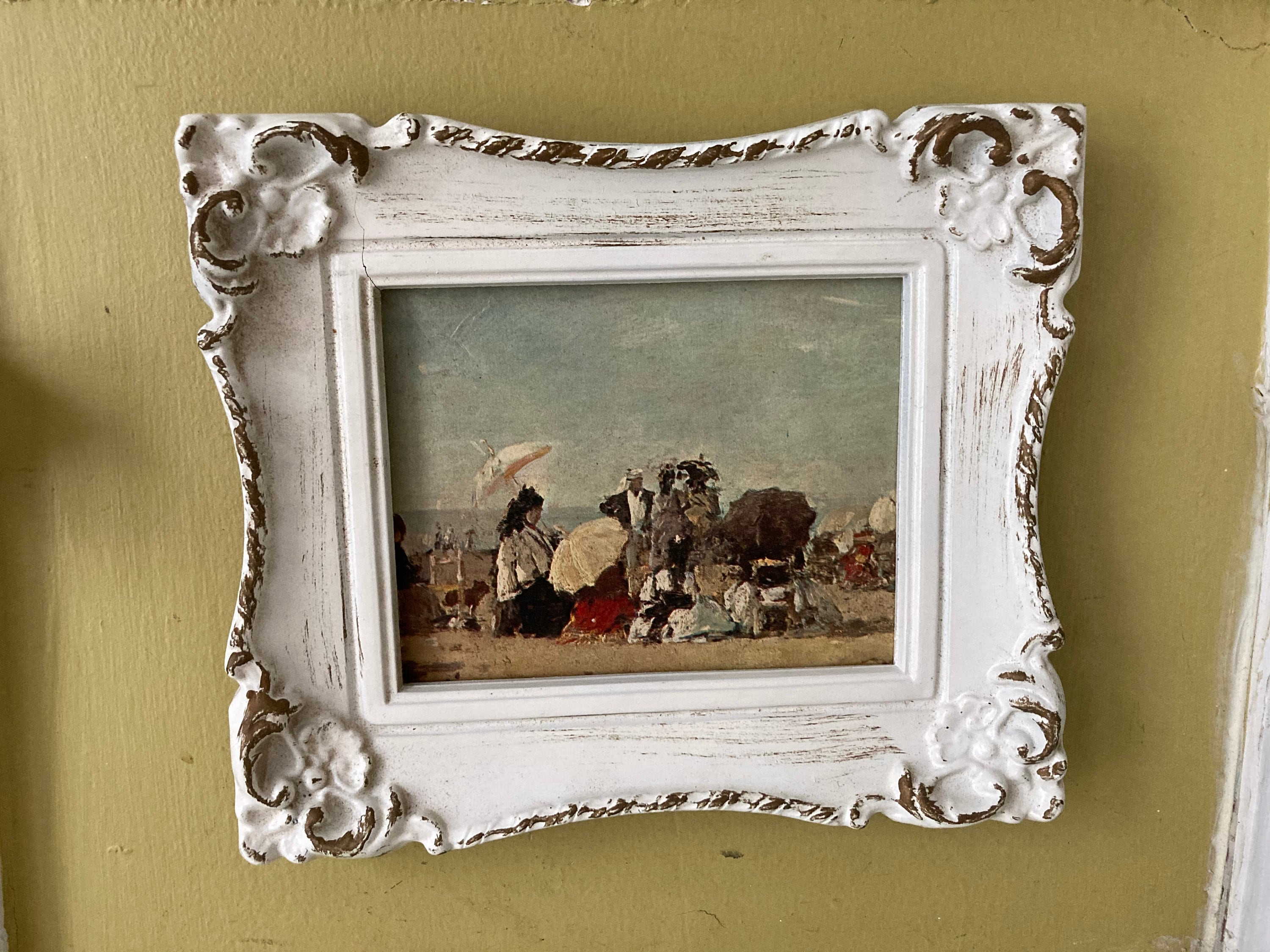 White Victorian Picture Frames