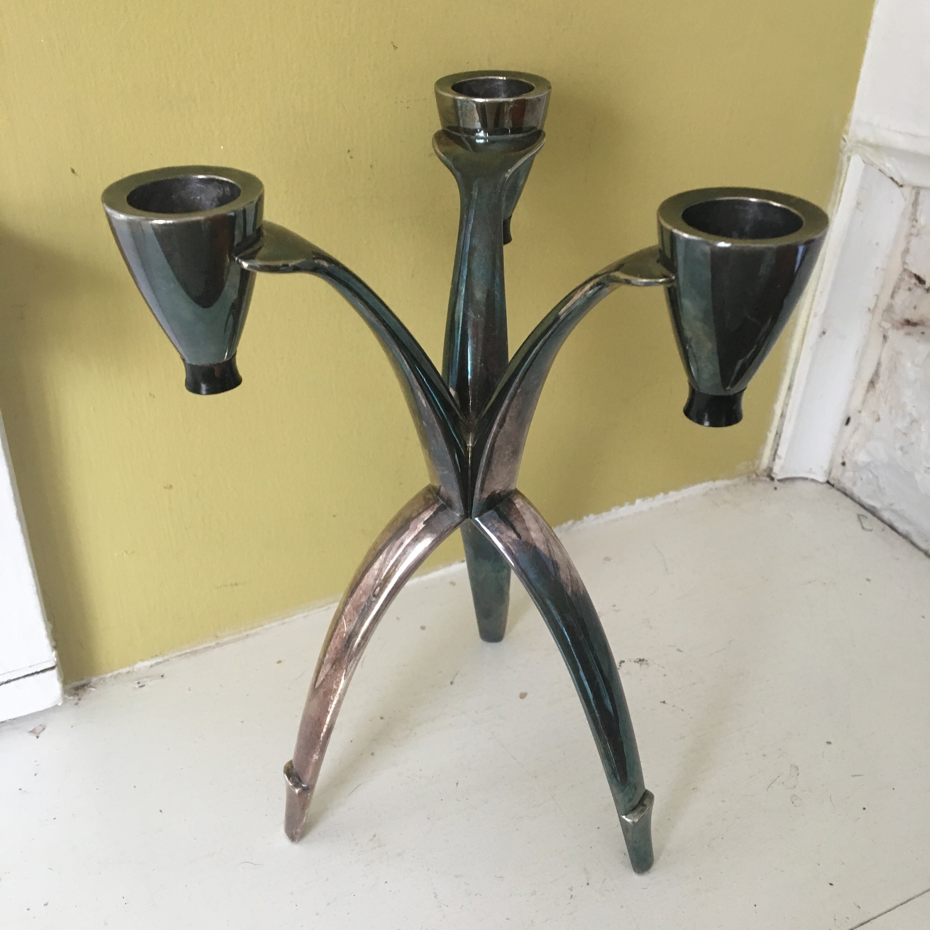 RARE Wm Rogers Praying Mantis Candelabra / Silver Plated - Etsy