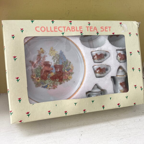 Miniature Tea Set - Etsy