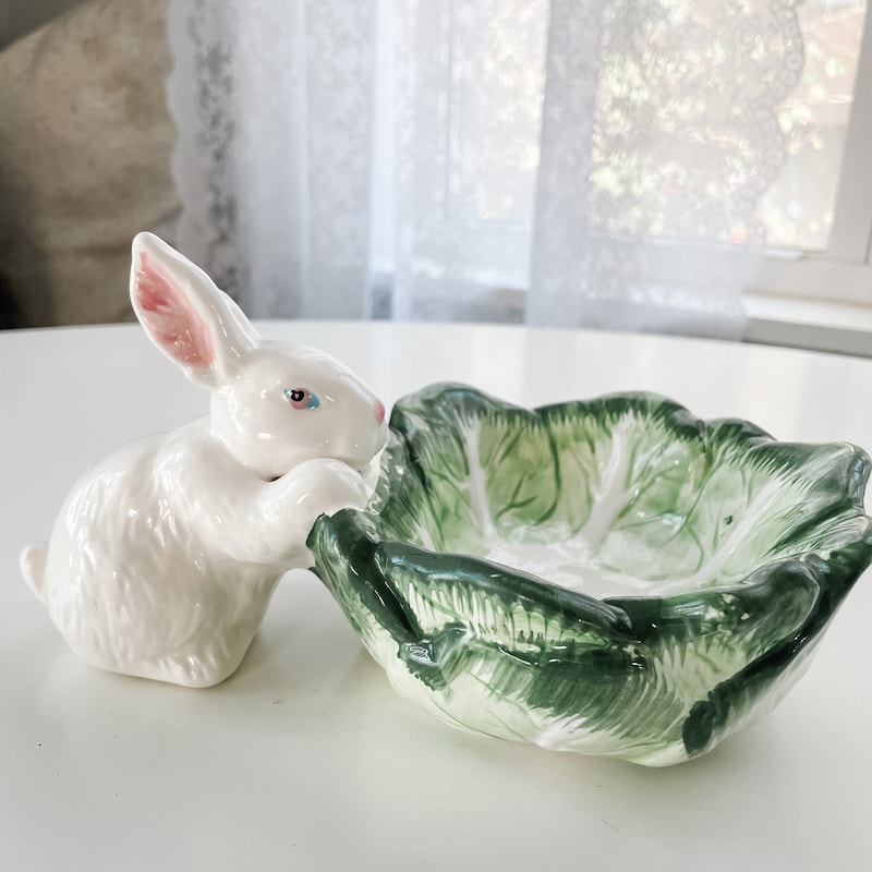 Rabbit Dish - Etsy